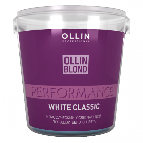 OLLIN BLOND PERFORMANCE Классический осветляющий порошок белого цвета ...